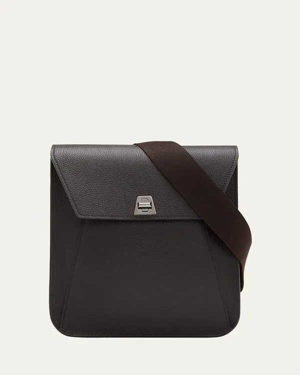 Akris Anouk Small Messenger Bag - Mocca