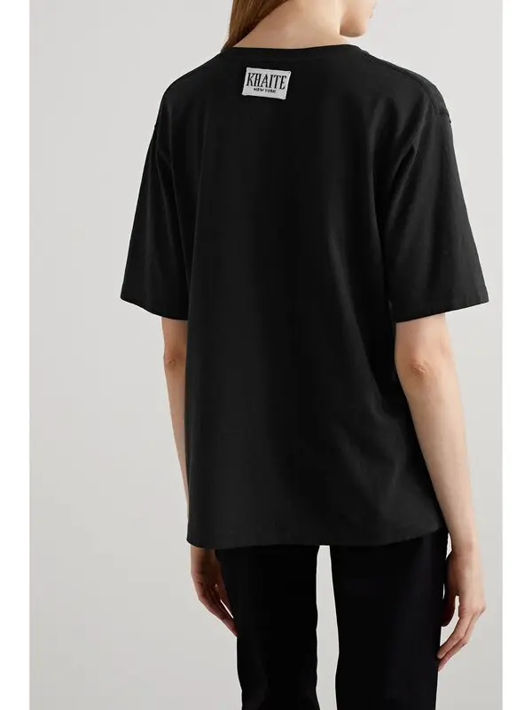Khaite Mae Cotton-jersey T-shirt