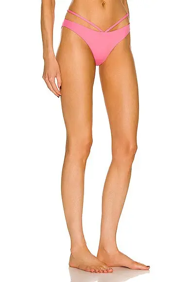 Simkhai Emmalynn Bikini Bottom In Pink