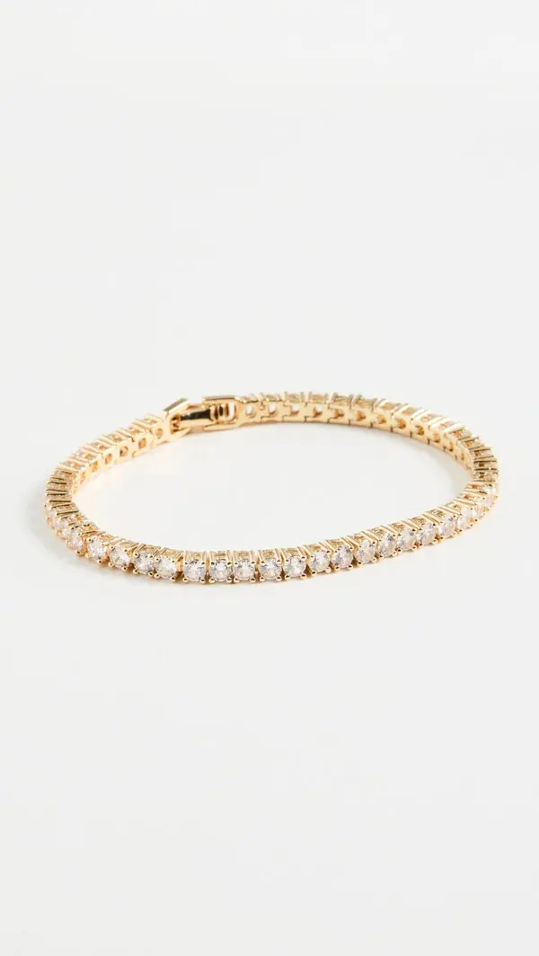 Shashi Tennis Clasp Bracelet