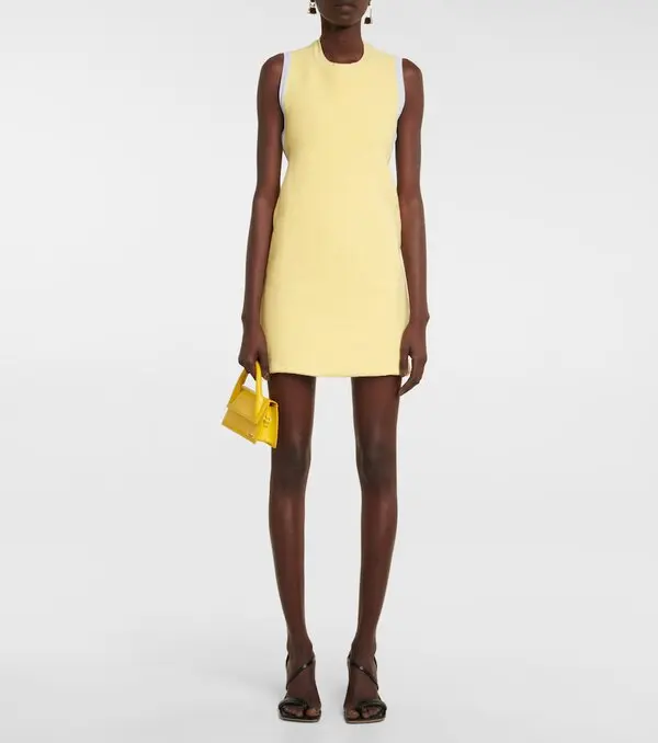 Jacquemus La Robe Sorbetto Minidress - Yellow