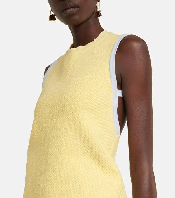 Jacquemus La Robe Sorbetto Minidress - Yellow
