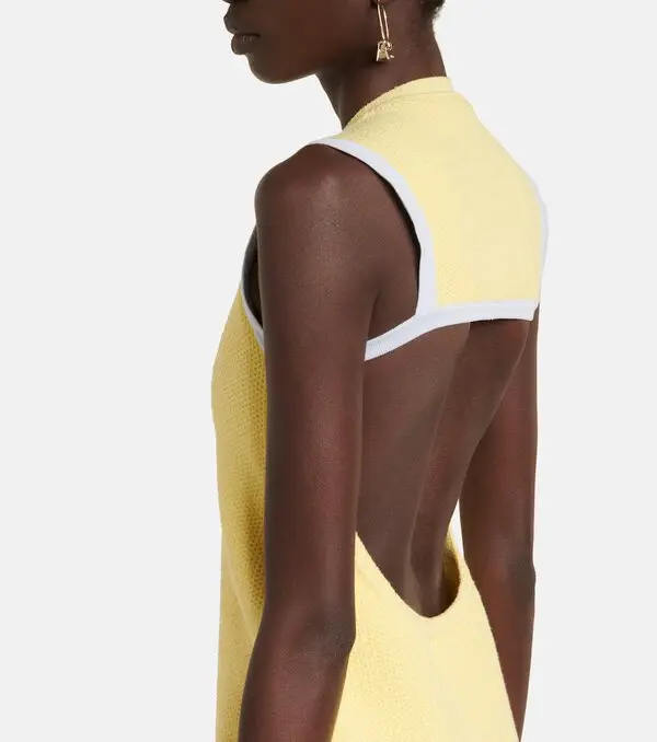 Jacquemus La Robe Sorbetto Minidress - Yellow