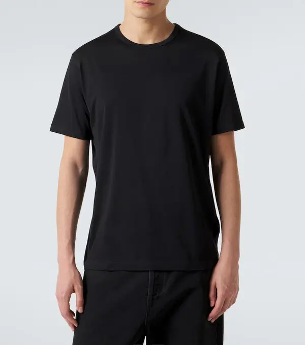 Sunspel Classic Cotton T-shirt - Black