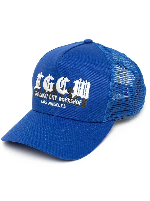 Amiri The Great City Workshop Baseball Cap - Blue