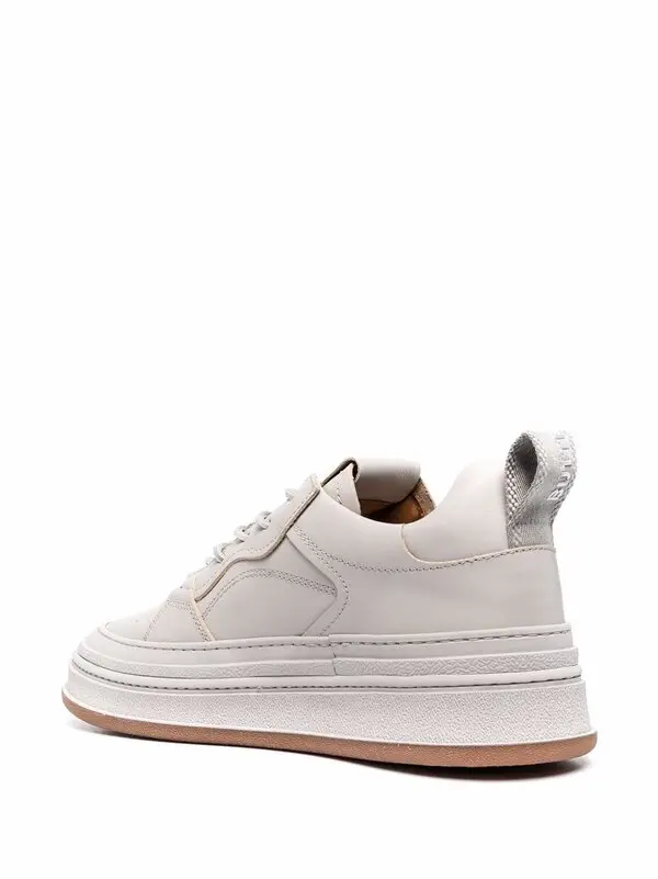 BUTTERO® Leather Panelled High-top Sneakers