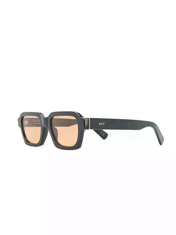 RETROSUPERFUTURE Caro Rectangular Sunglasses - Black