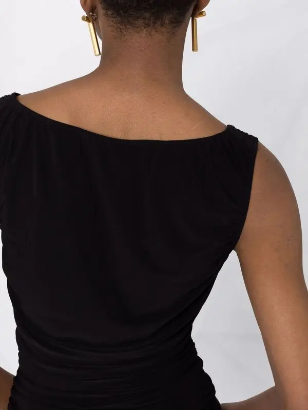 Norma Kamali Asymmetrical Gown