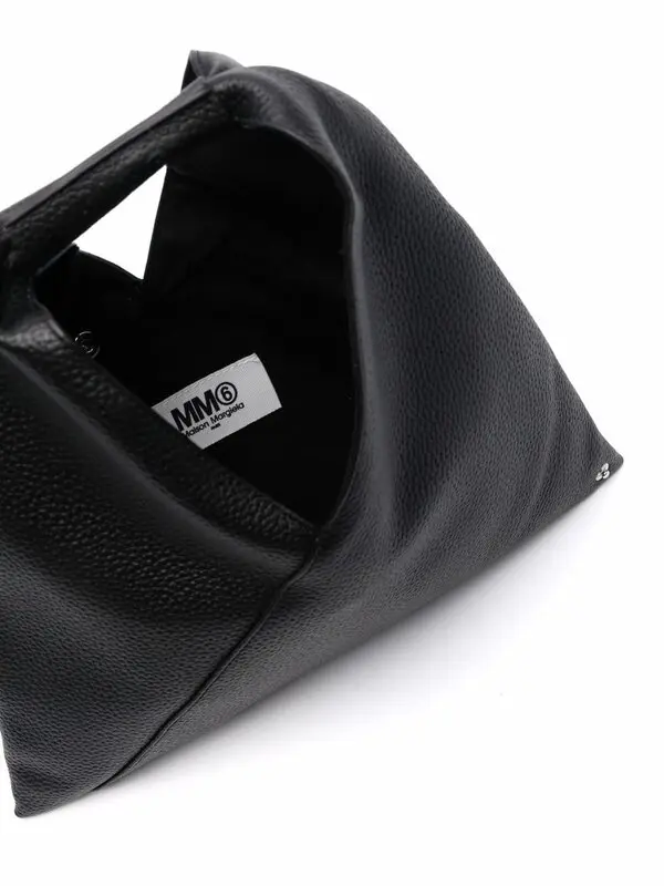MAISON MARGIELA Japanese Leather Tote Bag - Black