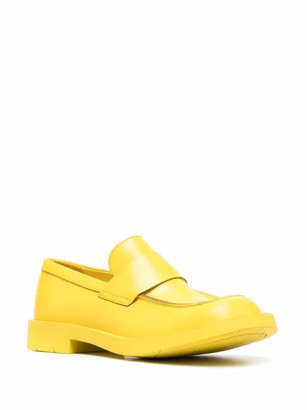 Camper Mil 1978 Square-toe Loafers - Yellow