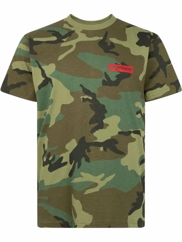 Supreme Spiral Crew Neck T-shirt - Green