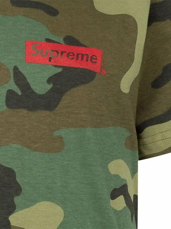 Supreme Spiral Crew Neck T-shirt - Green