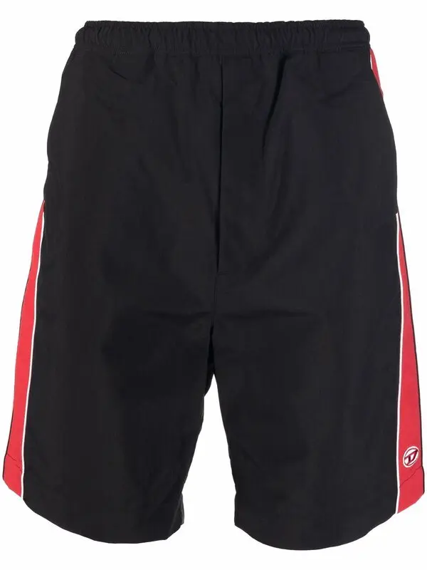 DIESEL® Two-tone Track Shorts