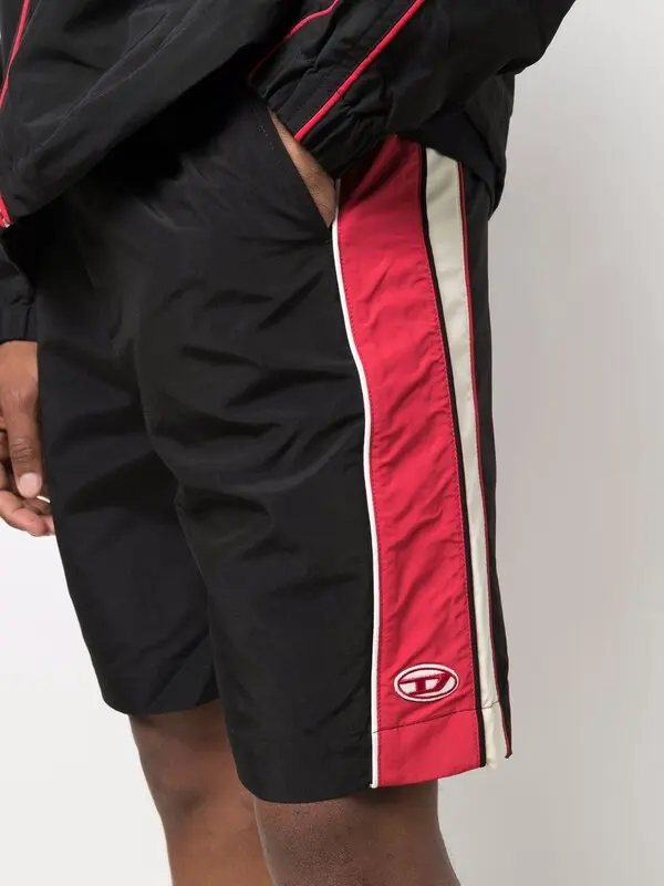 DIESEL® Two-tone Track Shorts