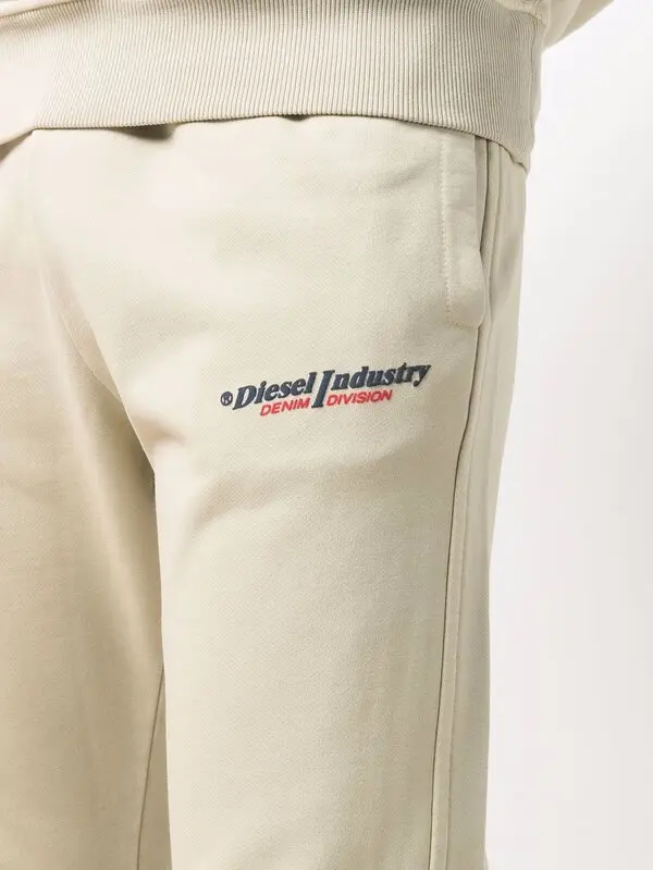 DIESEL® Logo-print Tracksuit Bottoms - Neutrals
