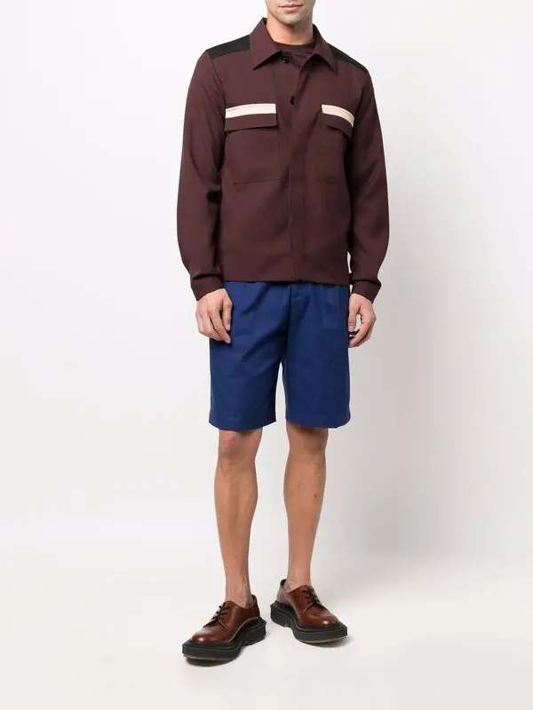 Neil Barrett Mid-rise Bermuda Shorts