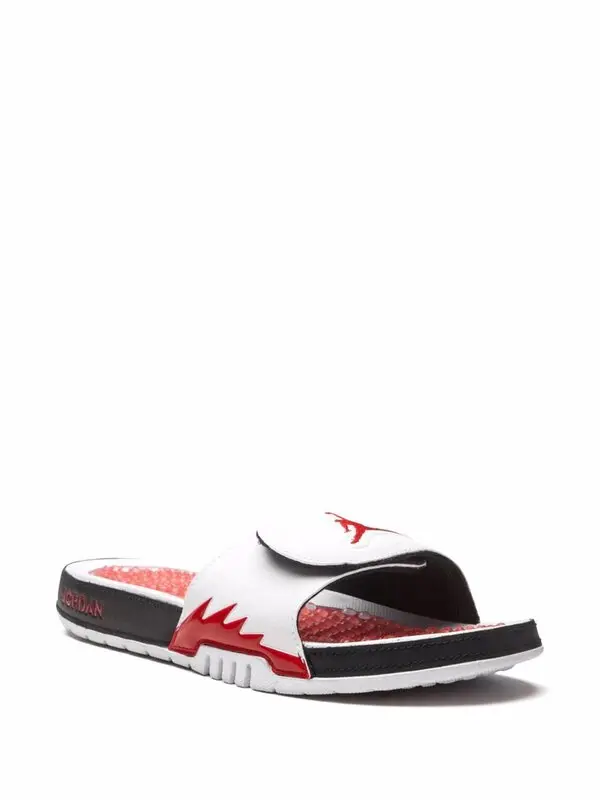 JORDAN Hydro 5 Retro Fire Red Slides