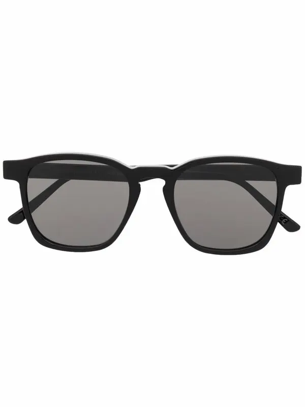 RETROSUPERFUTURE Logo Arm Sunglasses - Black