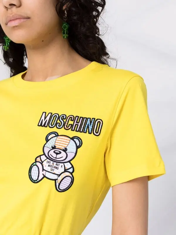 Moschino Teddy Bear Organic Cotton T-shirt