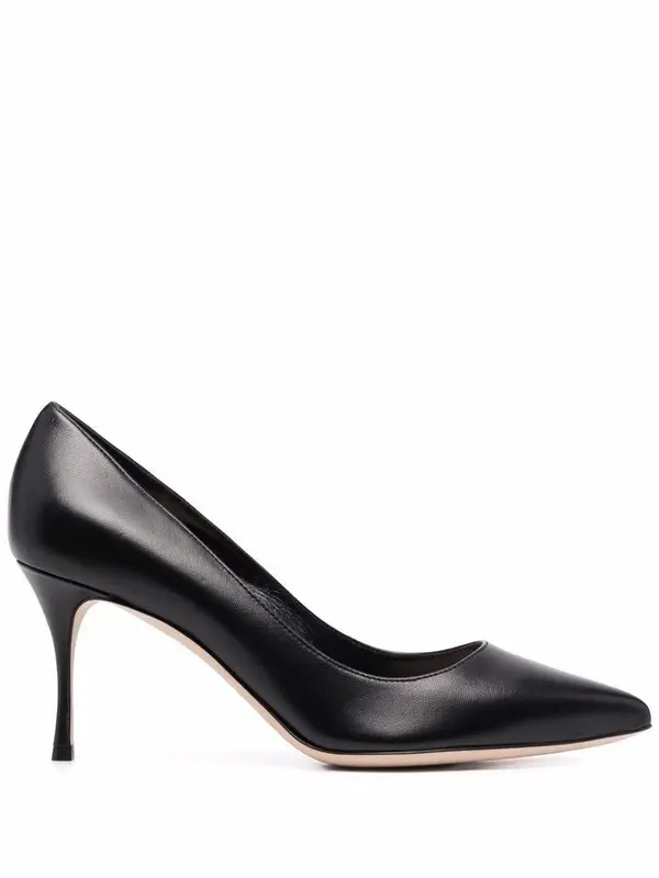 SERGIO ROSSI Godiva 75mm Pumps - Black