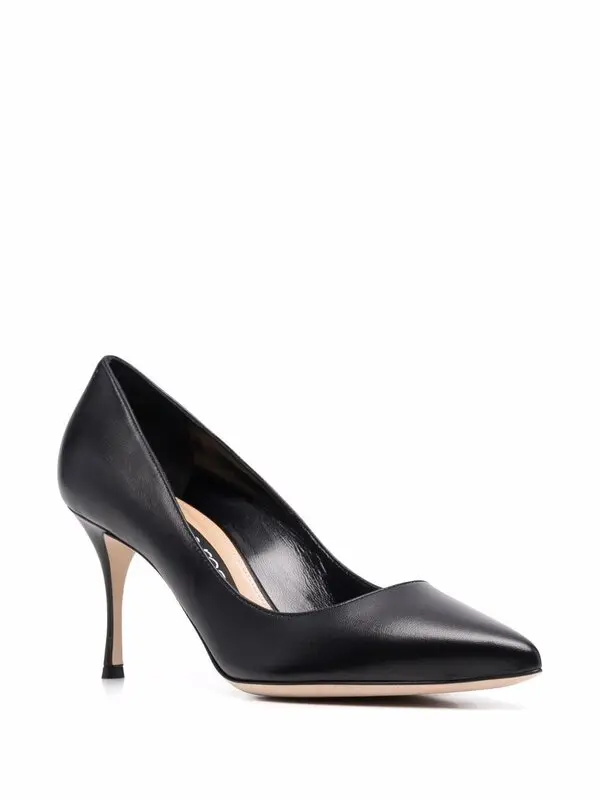 SERGIO ROSSI Godiva 75mm Pumps - Black