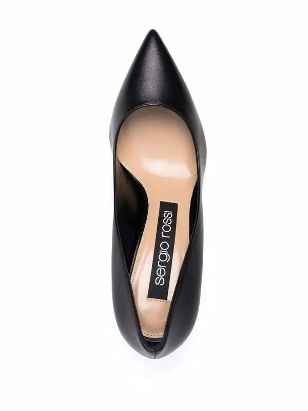 SERGIO ROSSI Godiva 75mm Pumps - Black