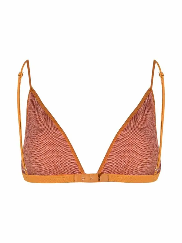 Dodo Bar Or Argyle Pattern Bra