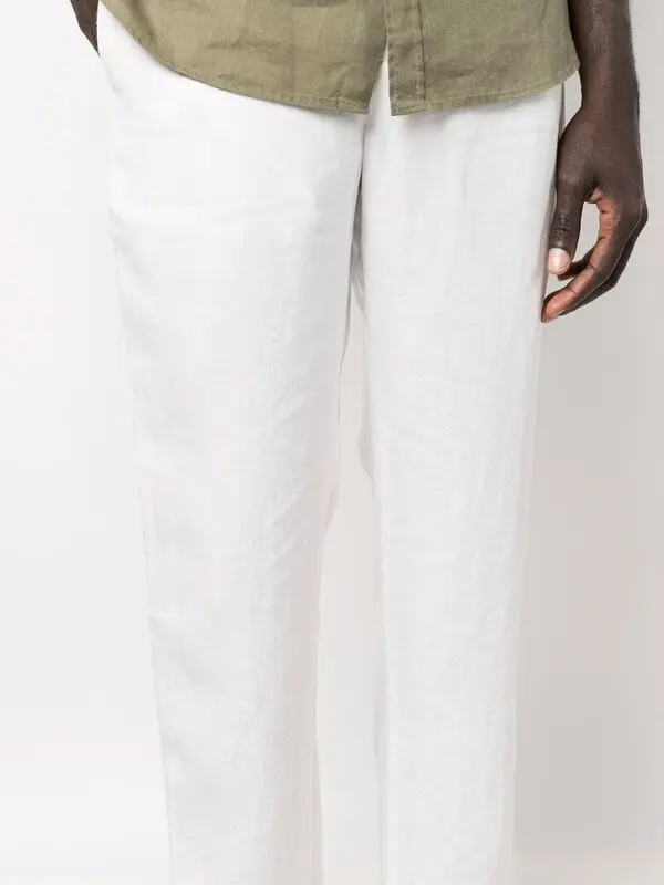 Vince Drawstring Straight-leg Trousers