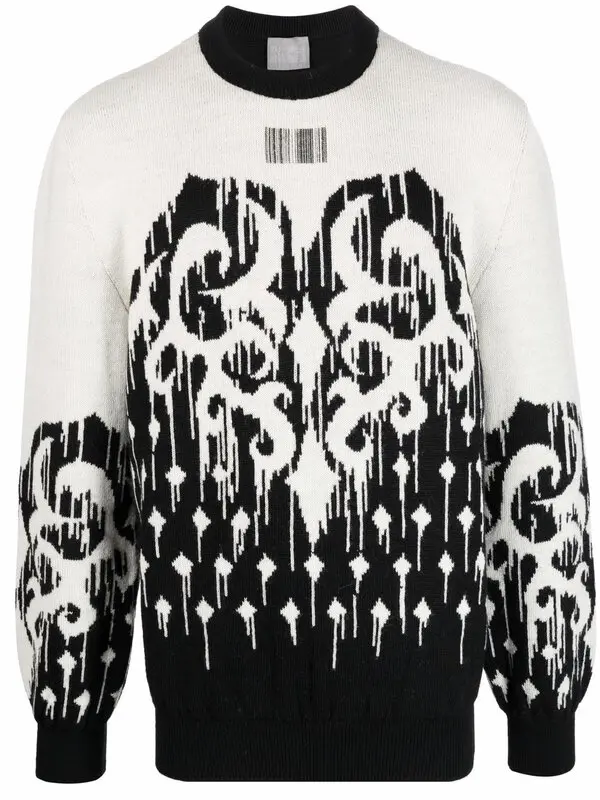 VTMNTS Drip-print Jumper