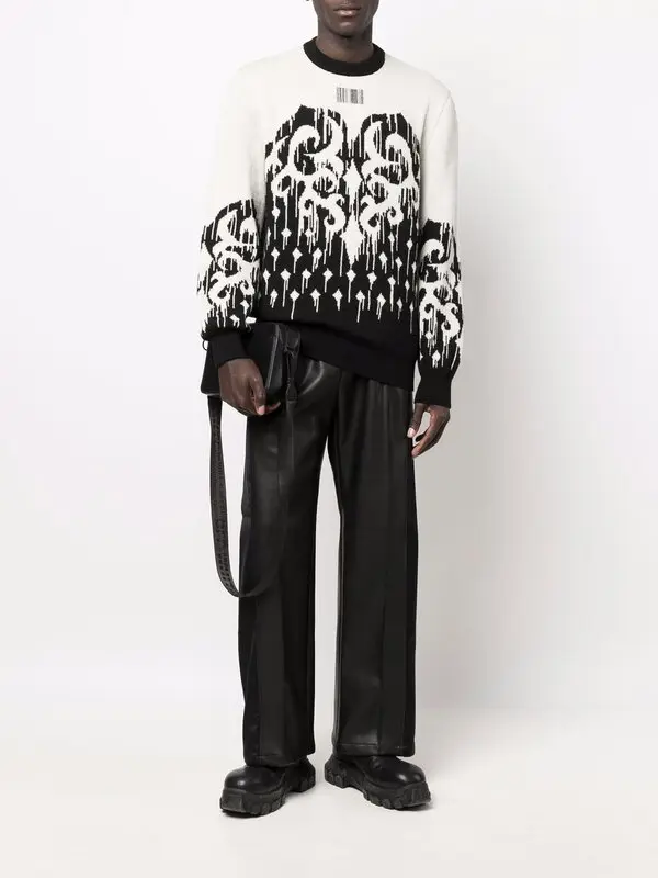 VTMNTS Drip-print Jumper