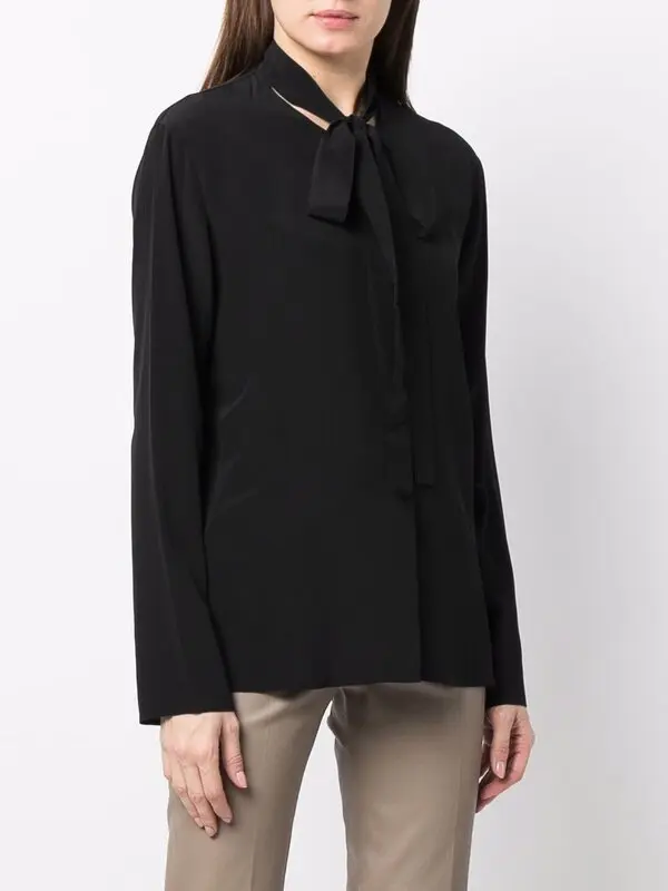JOSEPH Bayne Tie-fastening Blouse
