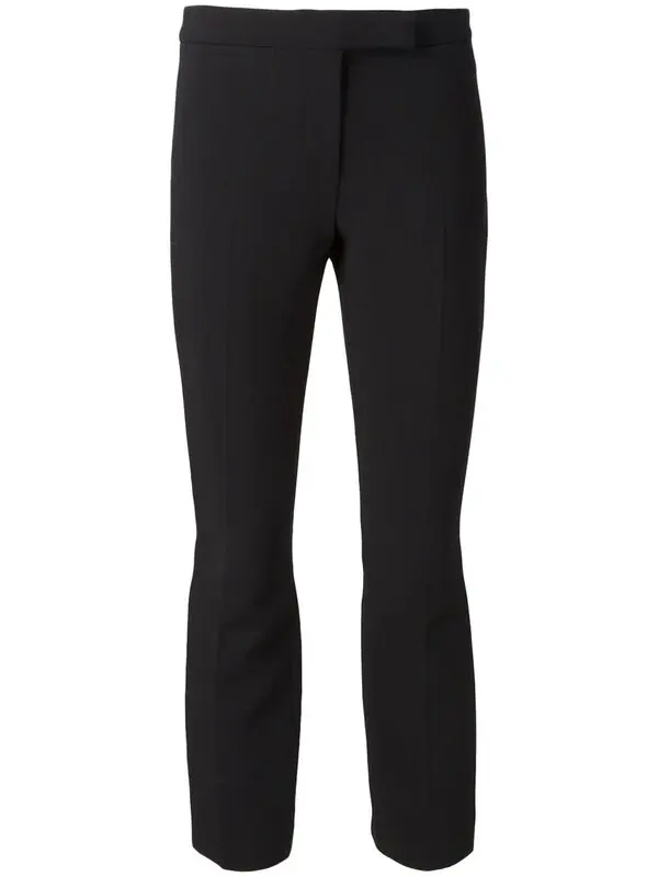 Alexander McQueen Cropped Trousers - Black
