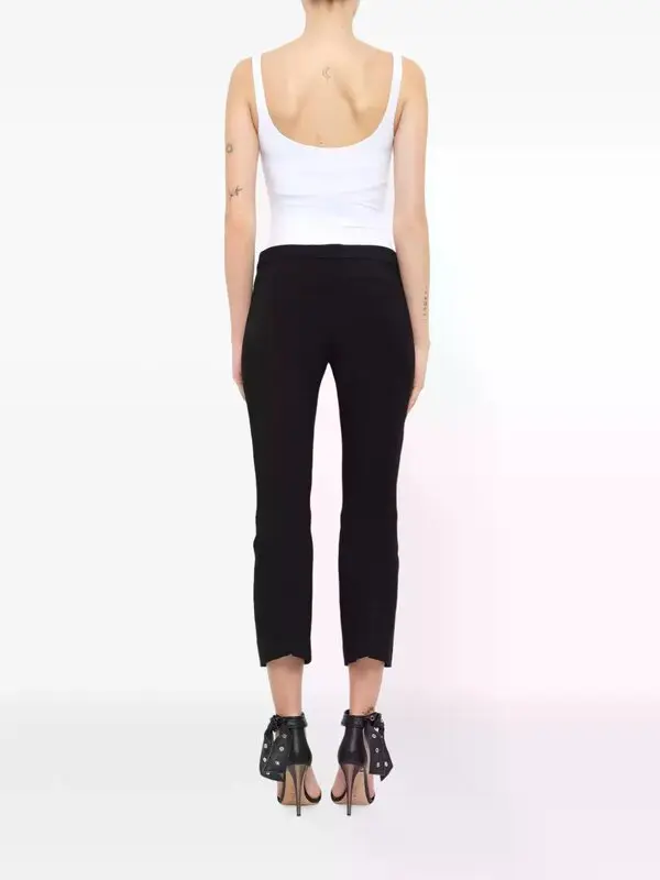 Alexander McQueen Cropped Trousers - Black
