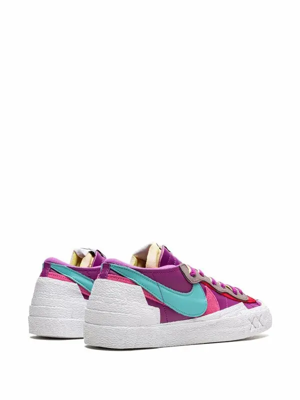 NIKE X SACAI X Kaws Blazer Low Dusk Sneakers
