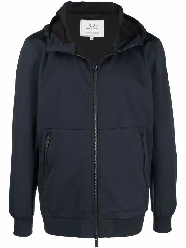 Woolrich Zip-up Hooded Windbreaker