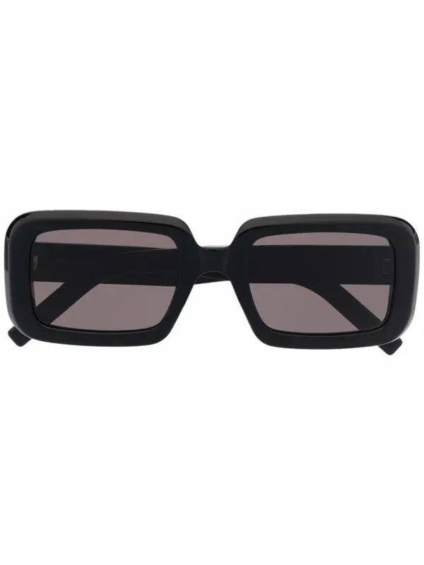 Saint Laurent Square-frame Sunglasses - Black