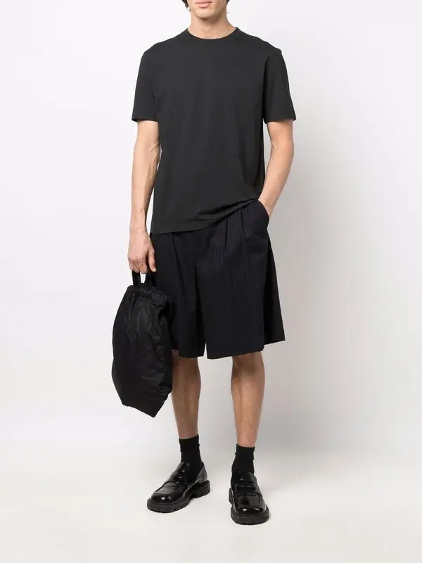 MAISON MARGIELA Crew-neck Cotton T-shirt - Black