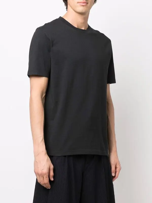 MAISON MARGIELA Crew-neck Cotton T-shirt - Black