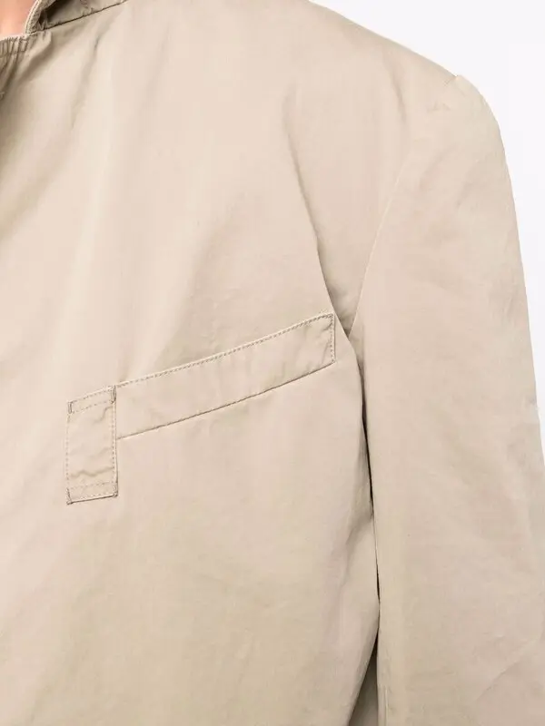 MAISON MARGIELA Notched-lapels Single-breasted Blazer - Neutrals