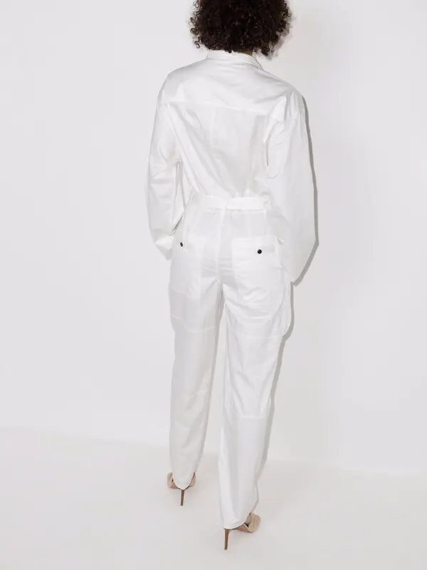 Isabel Marant Étoile Asymmetric Cotton Boilersuit