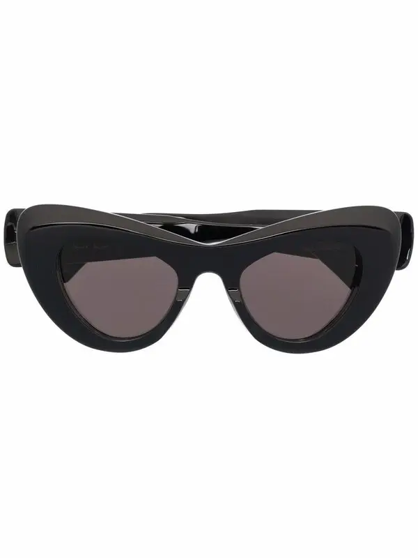Balenciaga Mega Cat-eye Sunglasses - Black