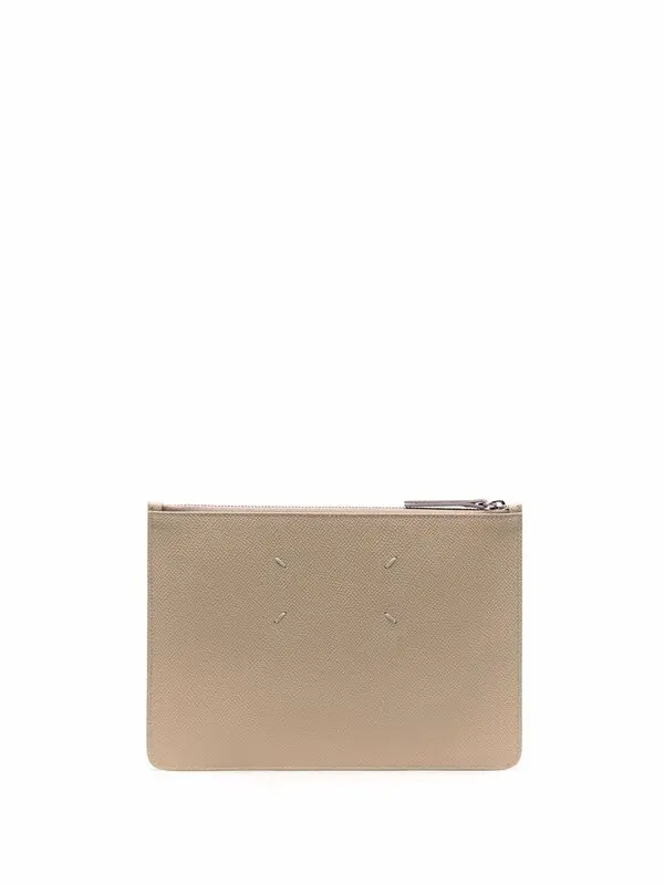 MAISON MARGIELA Four-stitch Clutch - Neutrals