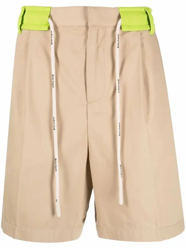 Palm Angels Tailored Drawstring Shorts
