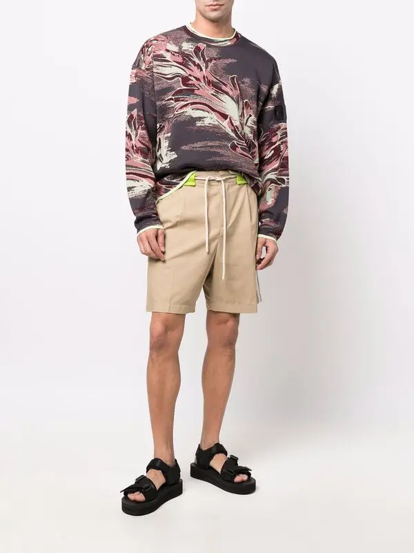 Palm Angels Tailored Drawstring Shorts