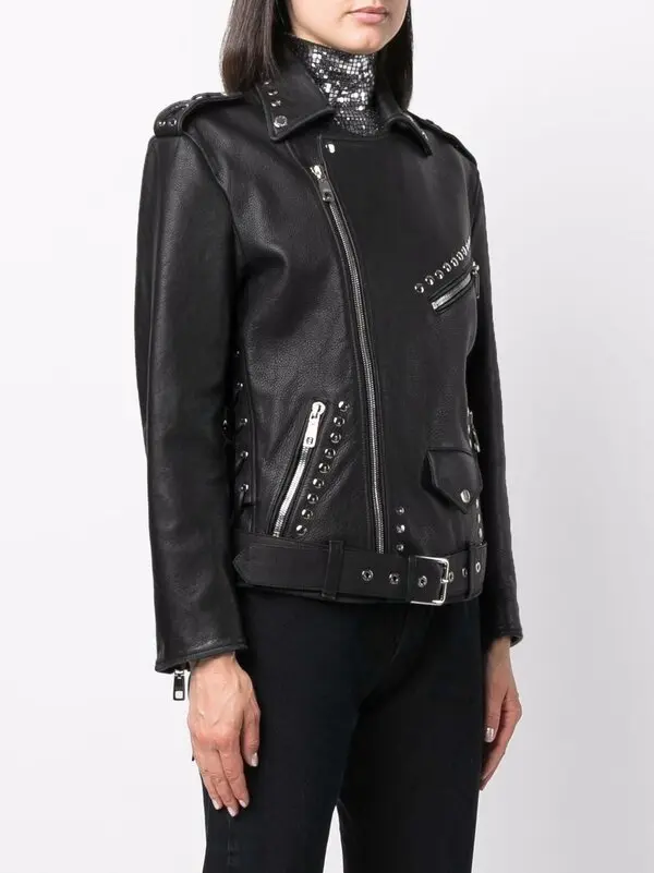 Dolce & Gabbana Studded Biker Jacket