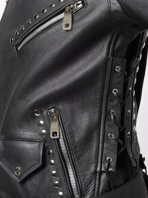 Dolce & Gabbana Studded Biker Jacket