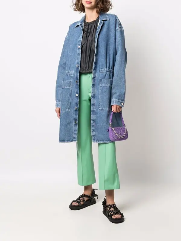 Sunnei Denim Overshirt Coat