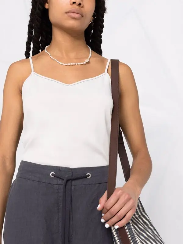 Fabiana Filippi Bead-detail Tank Top