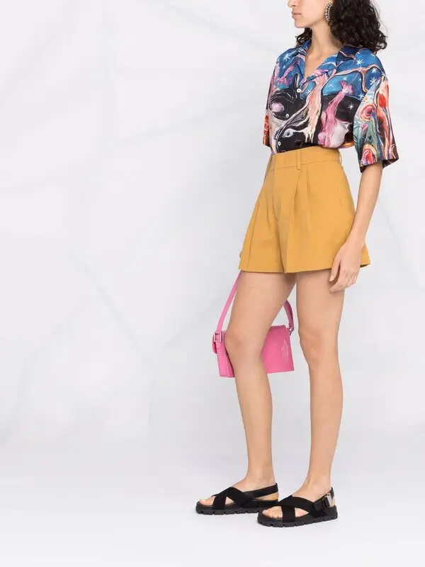 Red Valentino High-waisted Tailored Shorts