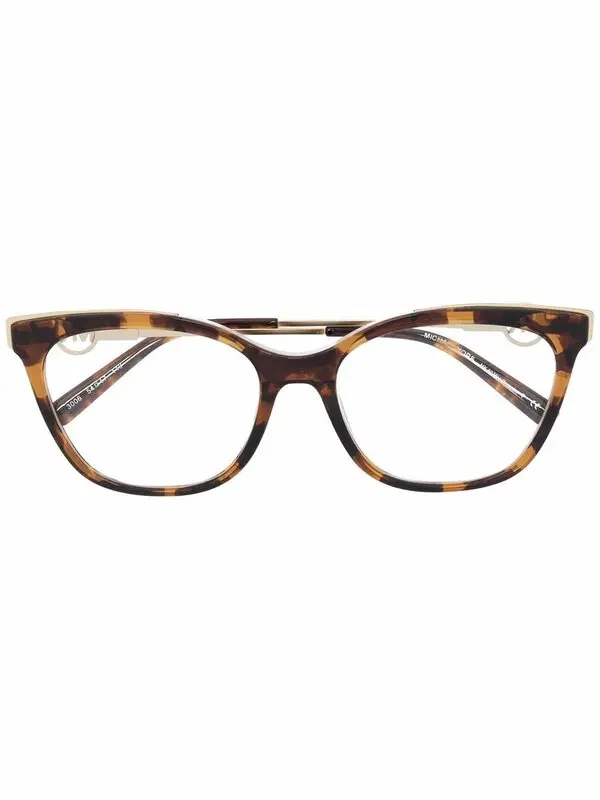Michael Kors Logo Plaque Arm Glasses
